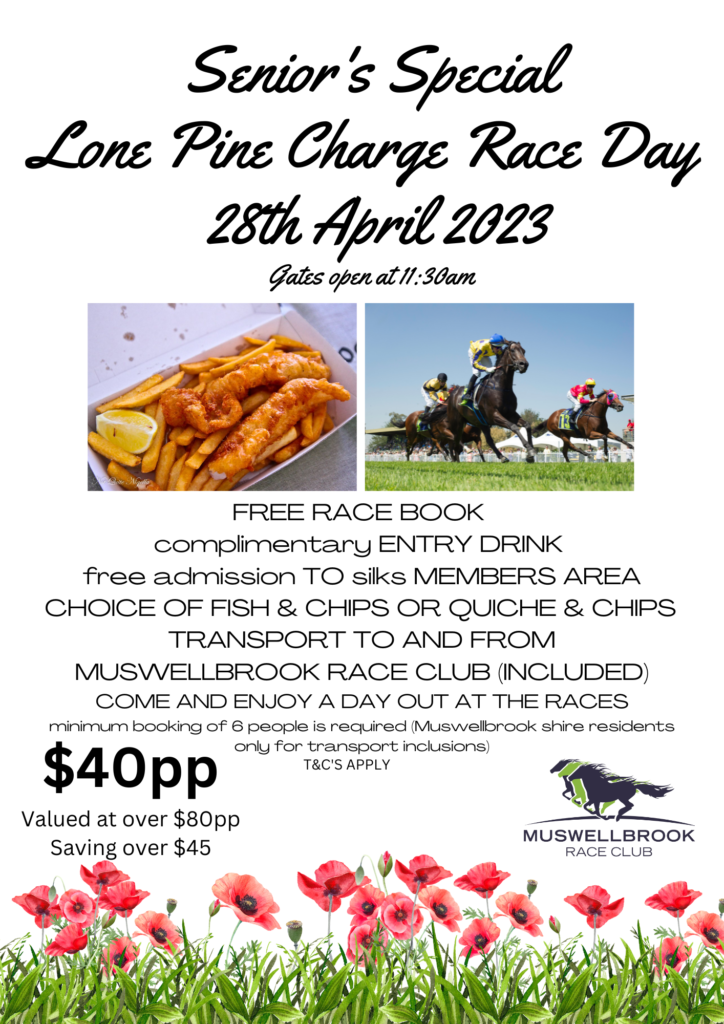 Lone Pine Charge Race Day - Muswellbrook Race Club