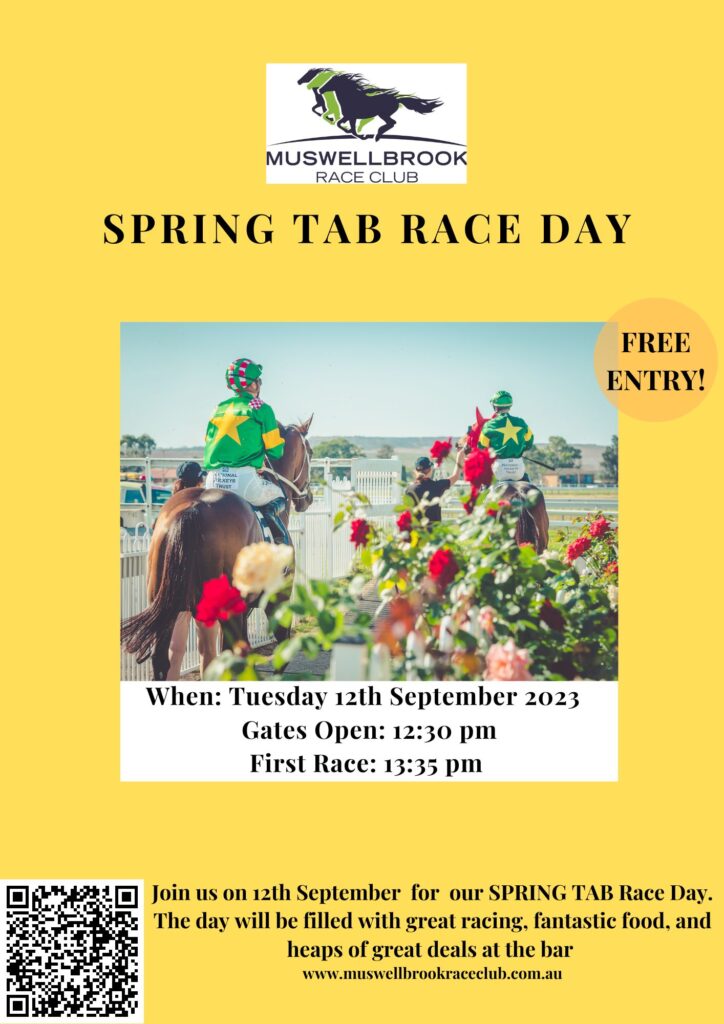 Spring TAB Race Day - Muswellbrook Race Club