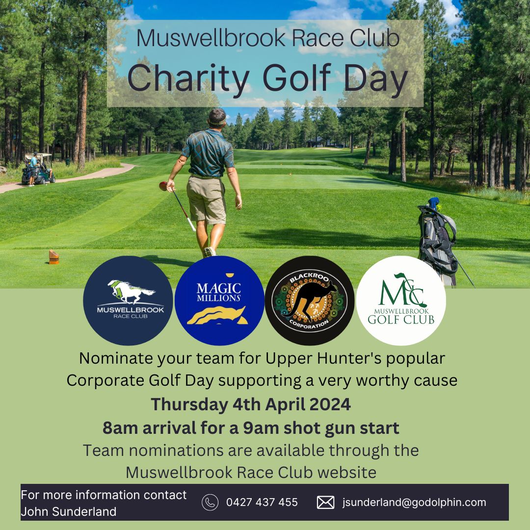 Muswellbrook Race Club Charity Golf Day - Muswellbrook Race Club